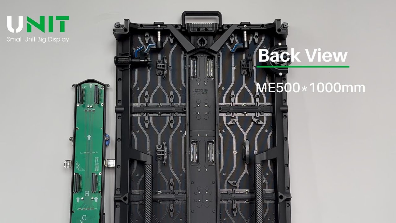 ME500*1000mm Series Rental LED Display - YouTube