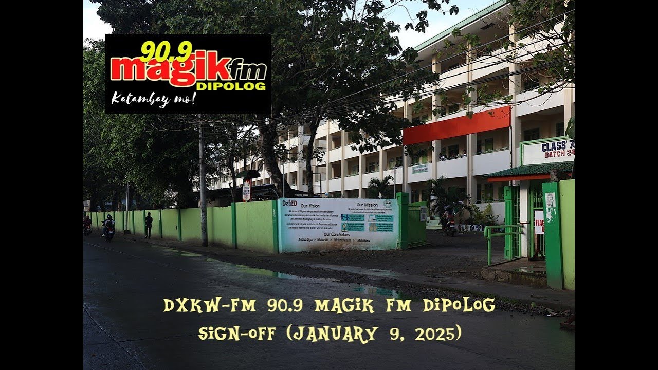 DXKW-FM 90.9 Magik FM Dipolog sign-off (January 9, 2025) - YouTube
