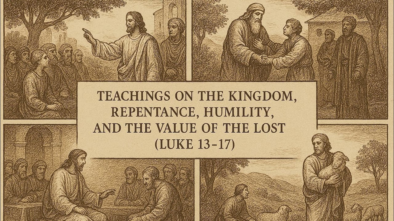 Luke 13-17 – Teachings on the Kingdom, Repentance, Humility, and the ...