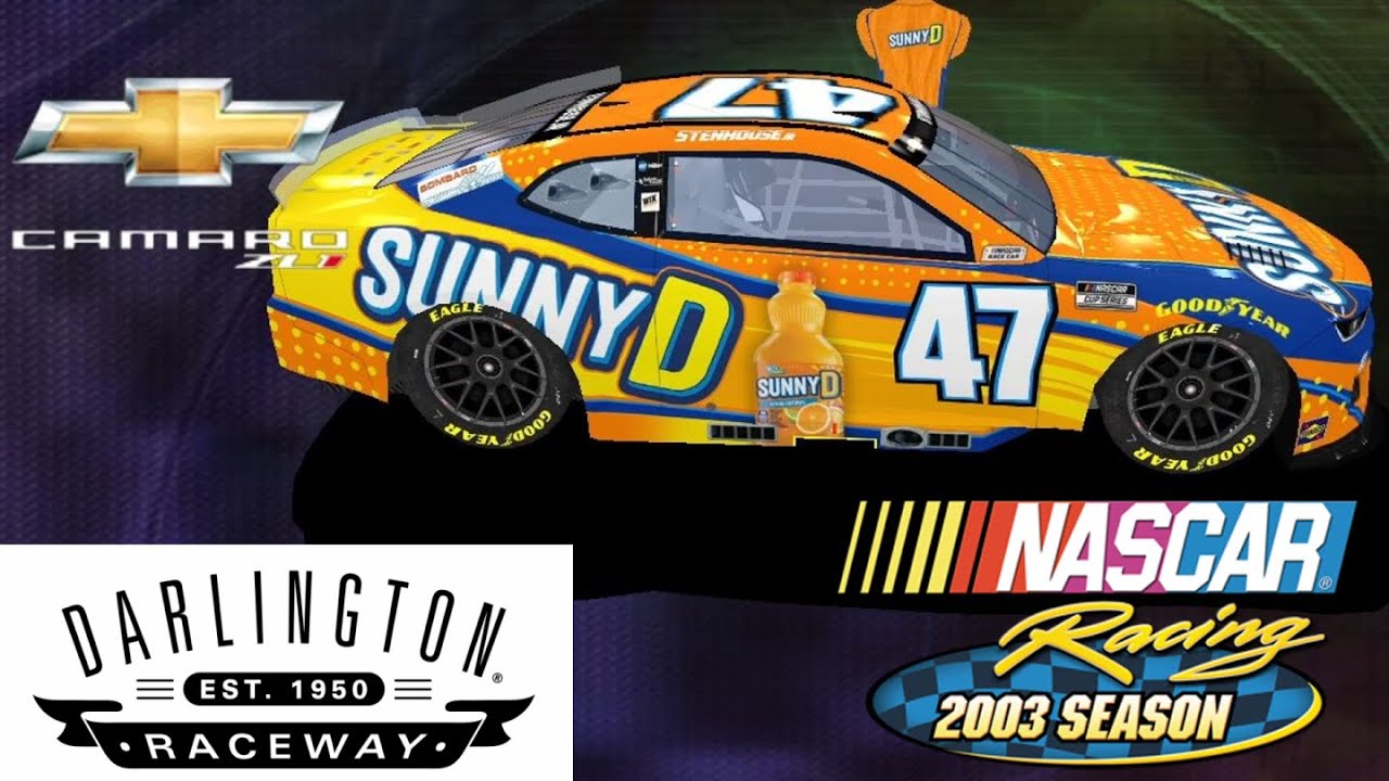 NASCAR Racing 2003 Season Gameplay - Next Gen at Darlington (Custom ...