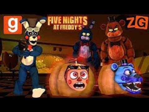 SCREAMING RUN-AWAY PUMPKINS! || Gmod FNAF Halloween Prop Hunt Funny Moments (Garry's Mod)
