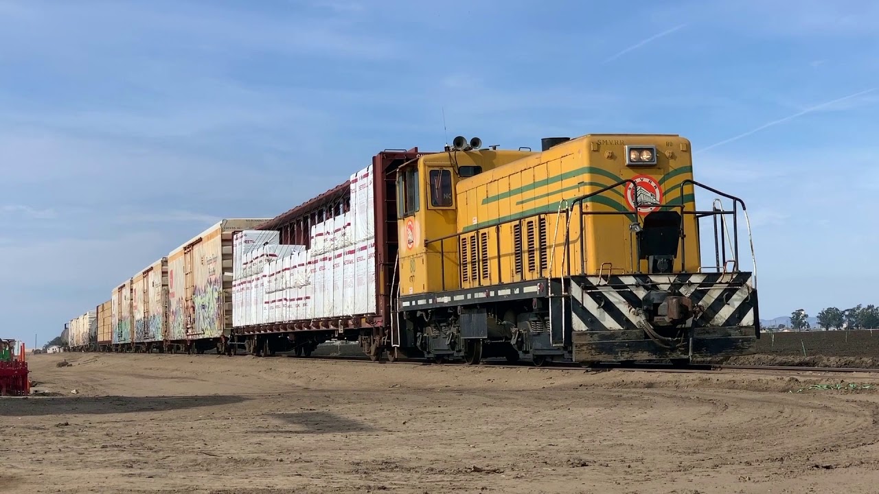 Santa Maria Valley Railroad - No. 80 GE 70 Tonner - YouTube