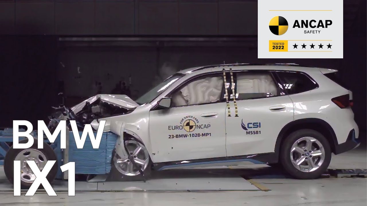 ANCAP safety & crash testing a BMW iX1 - YouTube
