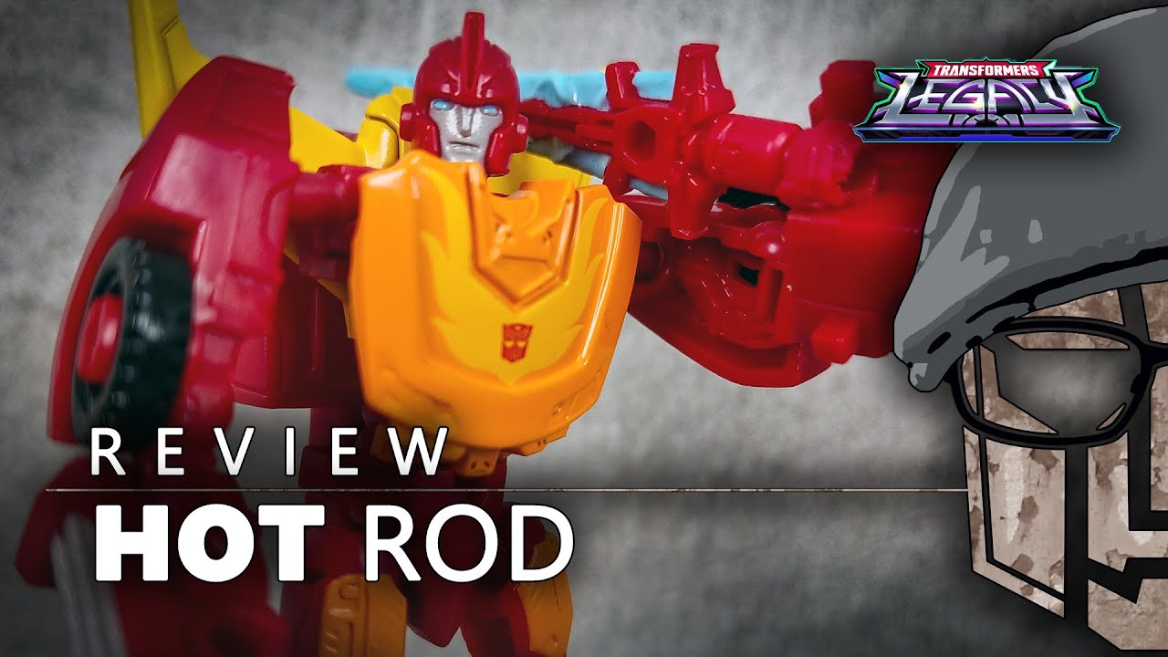 Transformers Legacy Hot Rod Review deutsch (Hasbro Core Class) - YouTube