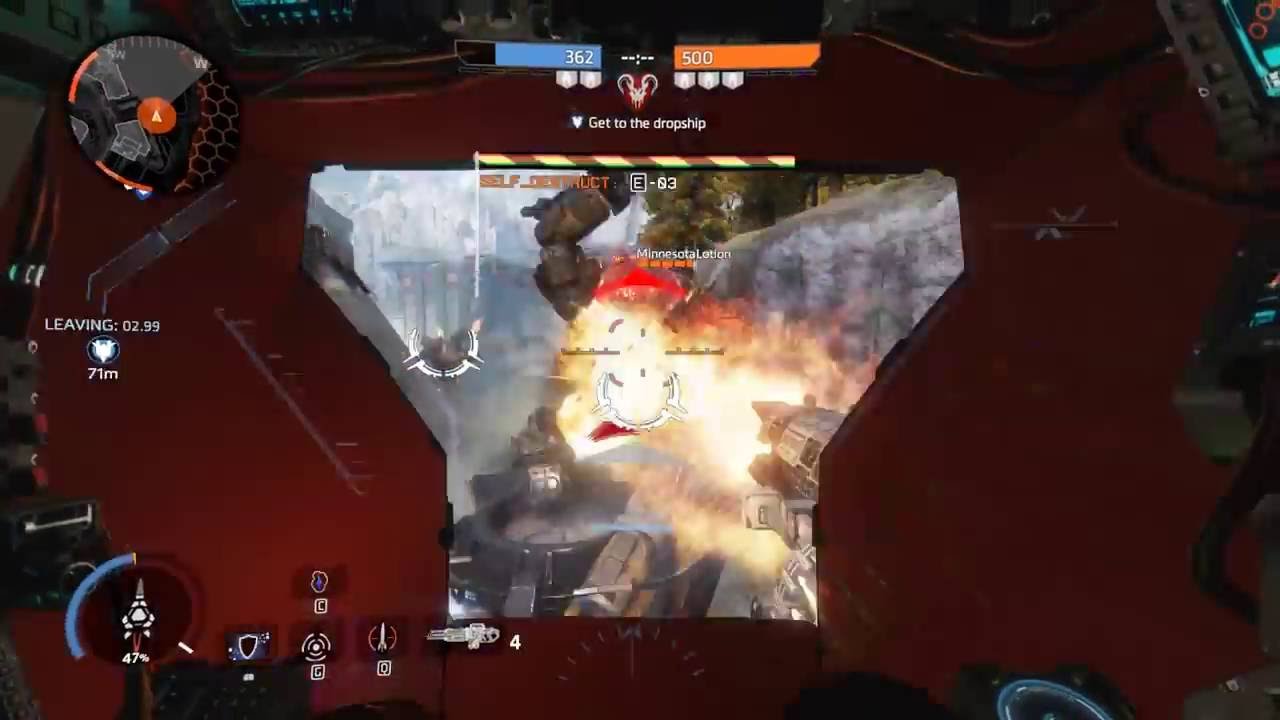 Titanfall 2 - Nuke Ejecting Into an Evacuation!! - YouTube