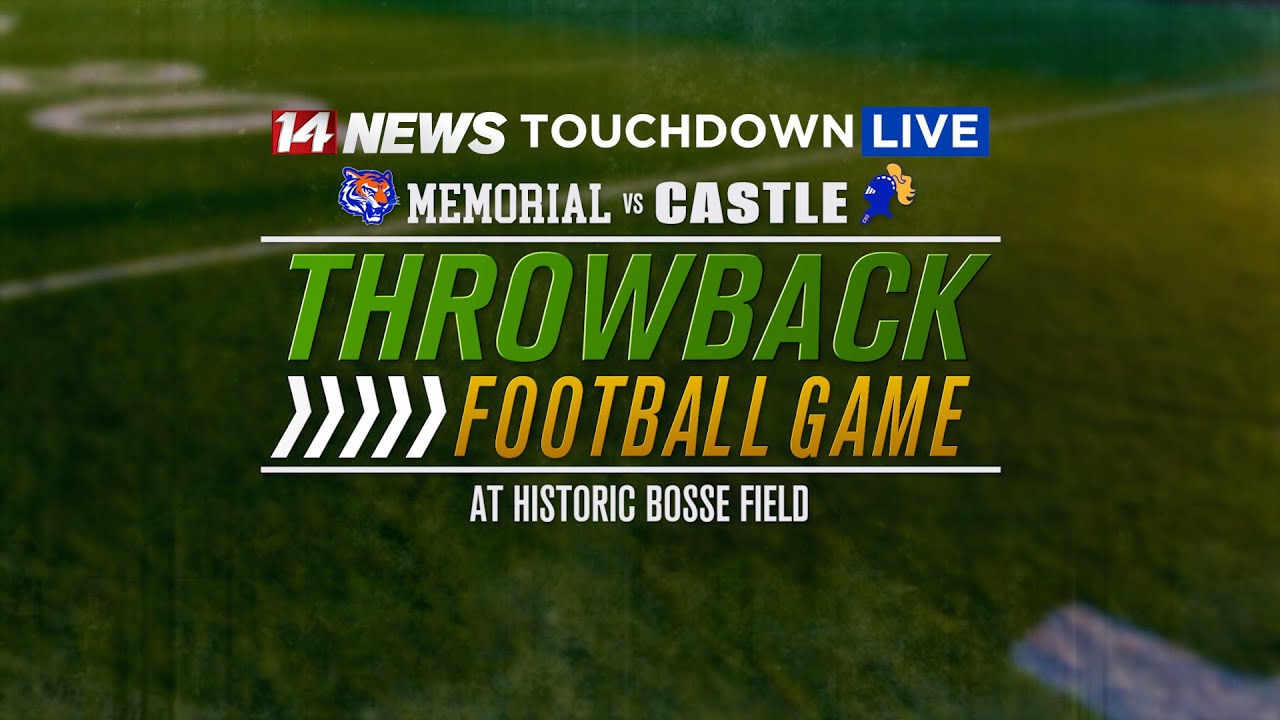 Memorial vs Castle Throwback Football Game at Bosse Field: Pre-Game ...