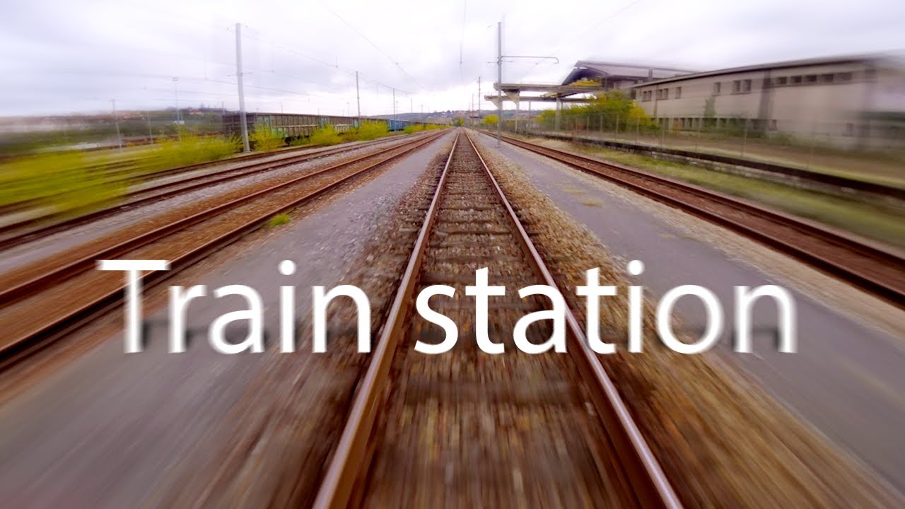 Train station Bando in FPV - Simple session - YouTube
