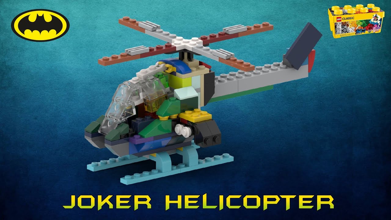 Helicopter Joker DC Lego Classic 10696 (Tutorial) - YouTube