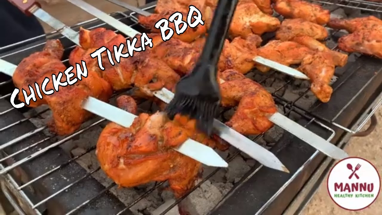 SMOKED CHICKEN TIKKA ON BBQ GRILL | The BEST Chicken Tikka Recipe ...