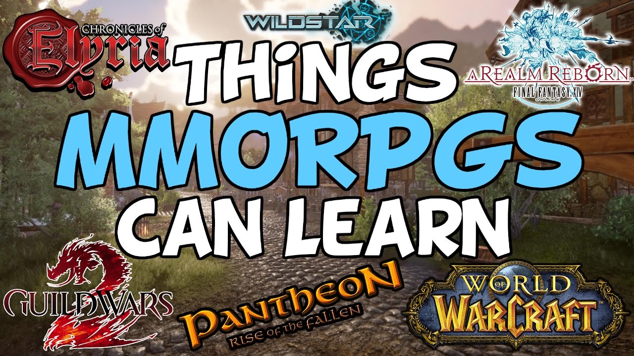 Things MMORPG's Can Learn From Other Genres - YouTube