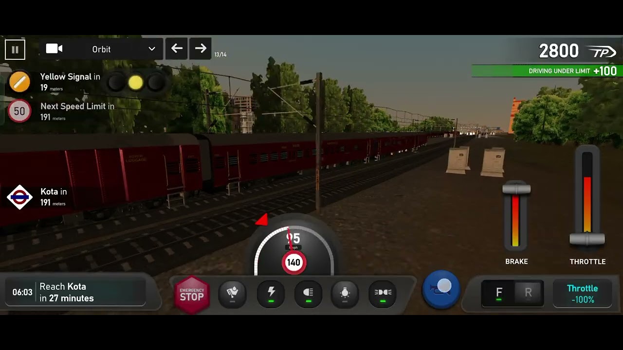 Palwal jn to Howrah jn Red ICF coach train simulator game 🎮🎮🎮🎮 train ...