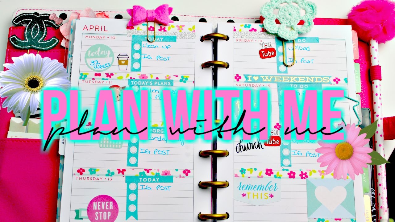Plan with me| The (MINI) Happy Planner! - YouTube