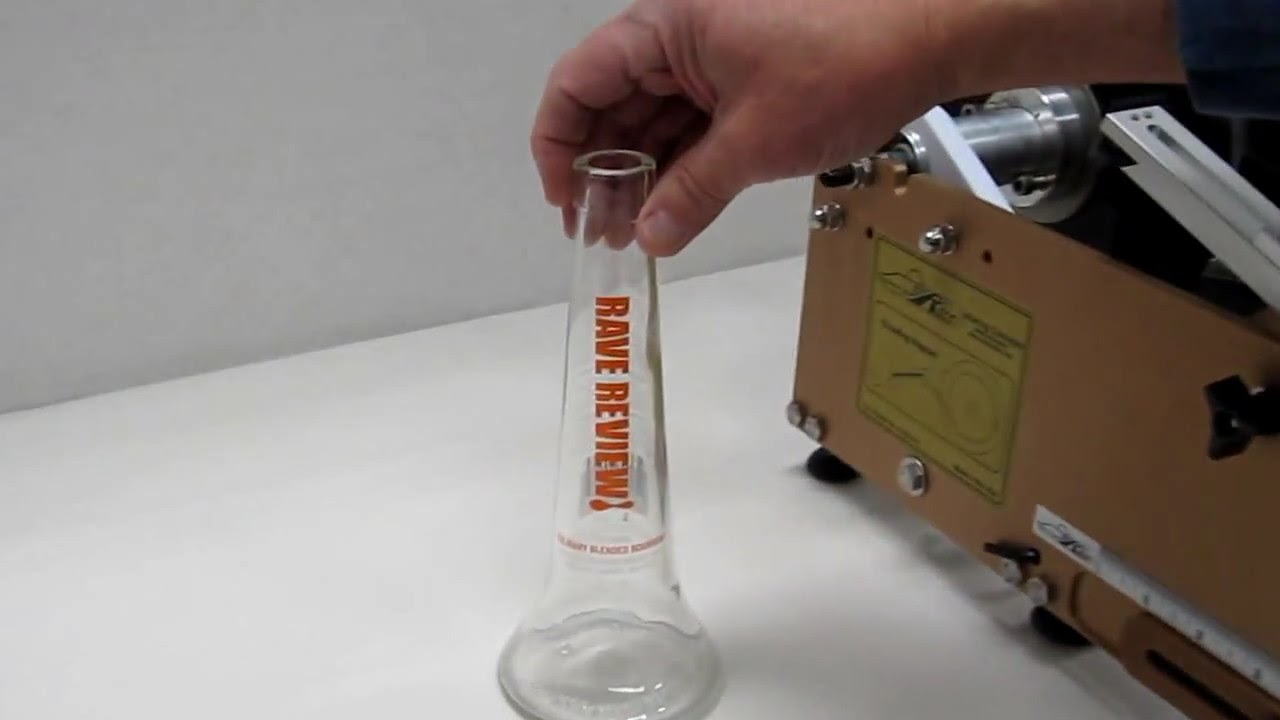 Race 7229 RLTC-SP for Unique Trumpet-Shaped Glass Bottle - Made in the ...