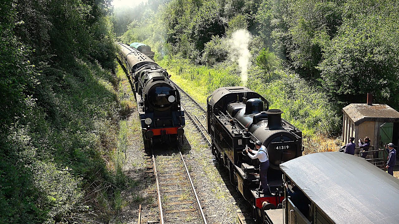 Spa Valley Railway Cuckoo Line Gala 14 June 2025 (4k) - YouTube