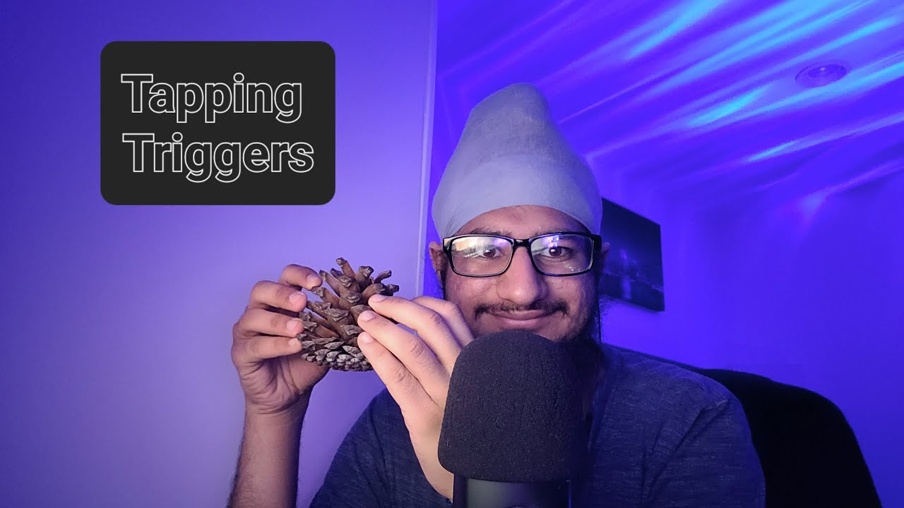 ASMR tapping triggers - YouTube