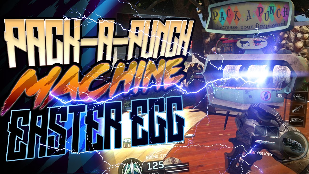 BLACK OPS 3 BETA | PACK A PUNCH MACHINE EASTER EGG! - YouTube