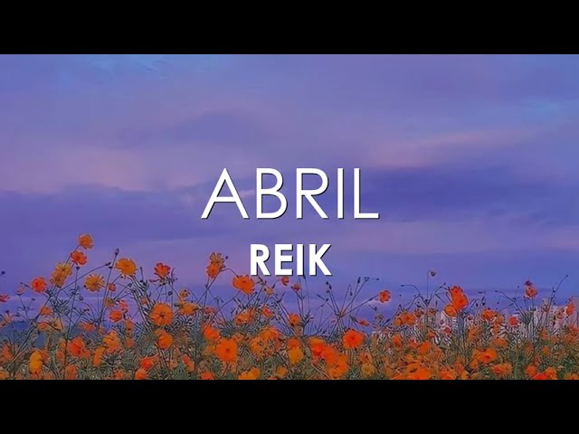 Reik - Abril (Letra) Chords - Chordify