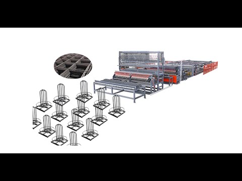 Pneumatic type 3-8mm automatic wire mesh welding machine for ...
