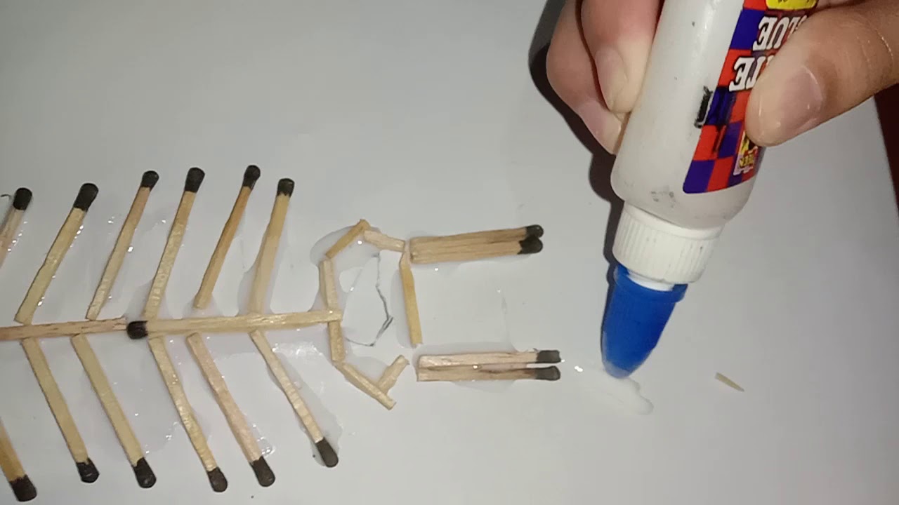 My Project In School Human Skeleton Made By Matchsticks YouTube My Project In School Human Skeleton Made By Matchsticks YouTube