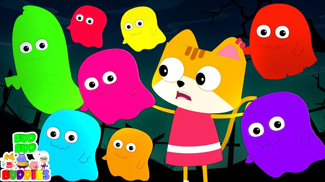 Twelve Little Ghosts & Halloween Rhyme for Toddlers - YouTube