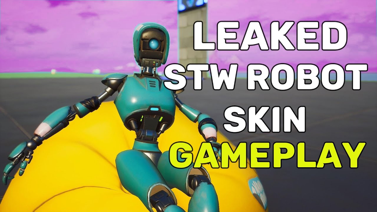 *LEAKED* STW STARTER PACK SKIN! (GAMEPLAY) - Fortnite Leaks - YouTube