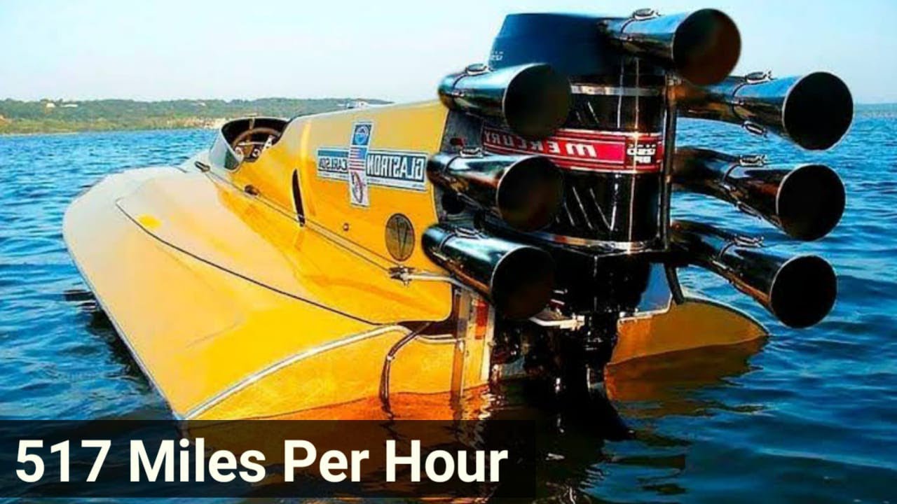Ultra Fast Speed Boats In The World - YouTube