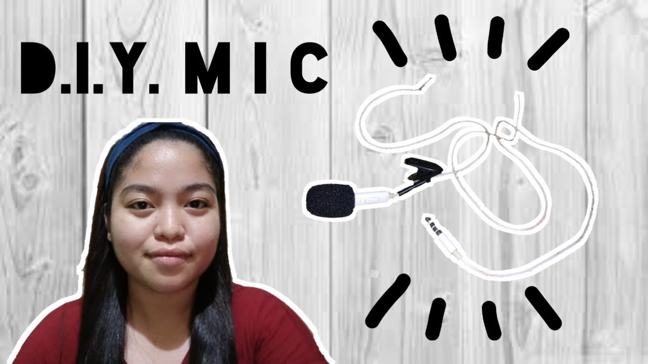HOW TO MAKE D.I.Y. MIC? (EARPHONE TO MICROPHONE) | Vlog # 5 | Sheng ...