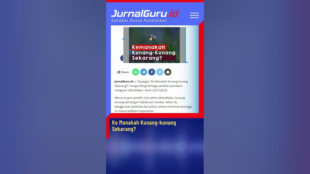 Ke Manakah Kunang-kunang Sekarang? - YouTube