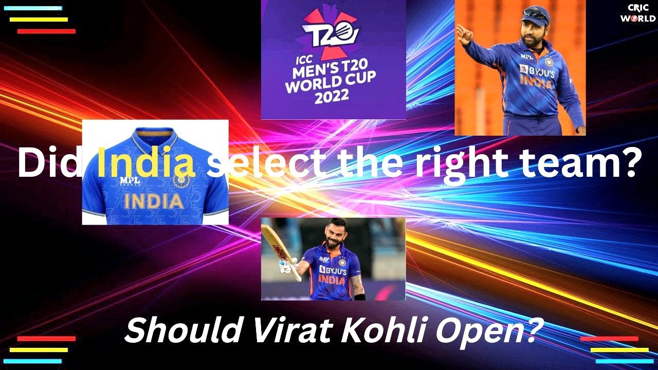 Indian Team Selection!!!Should Virat open ???Will Pant/Karthik play ...