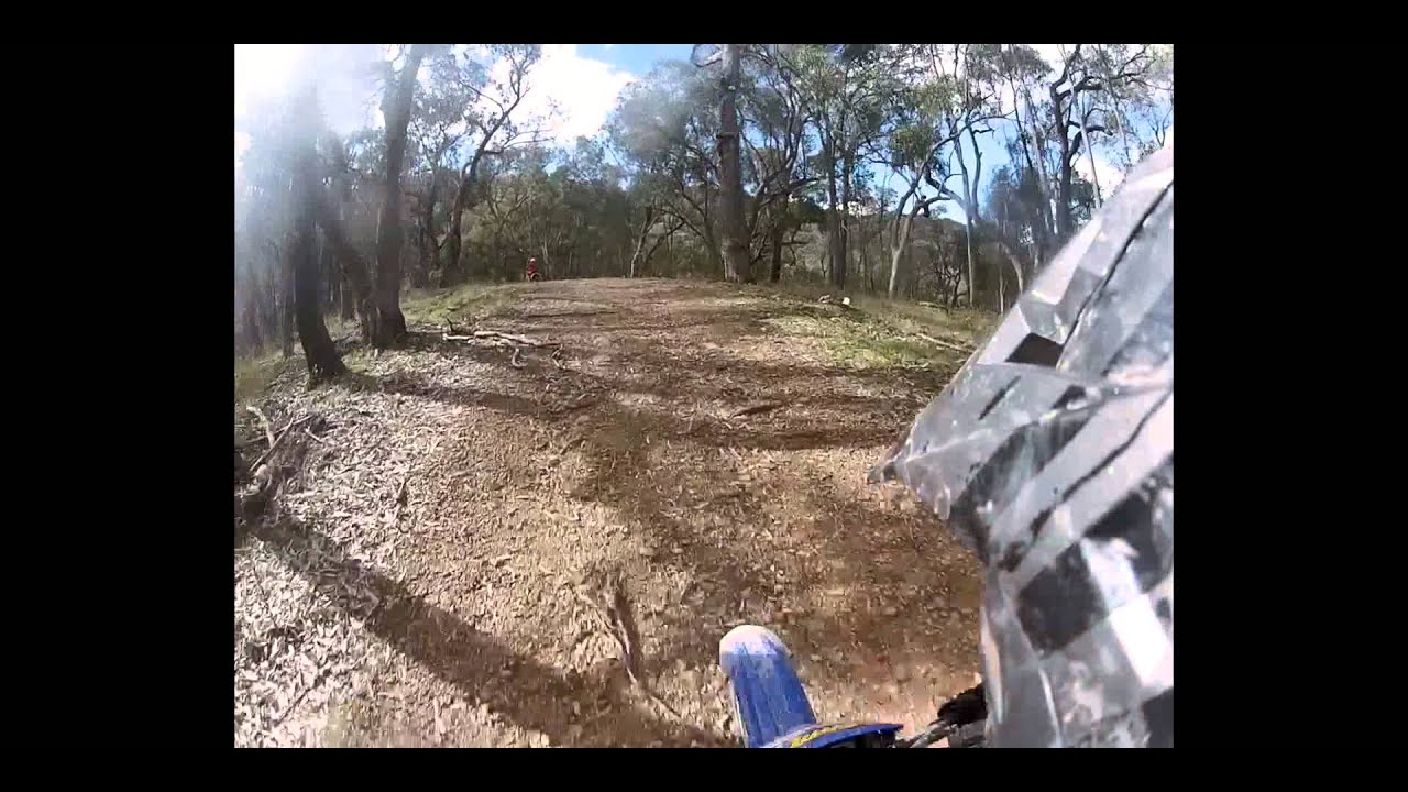 Cliff edge track in Jameson - YouTube