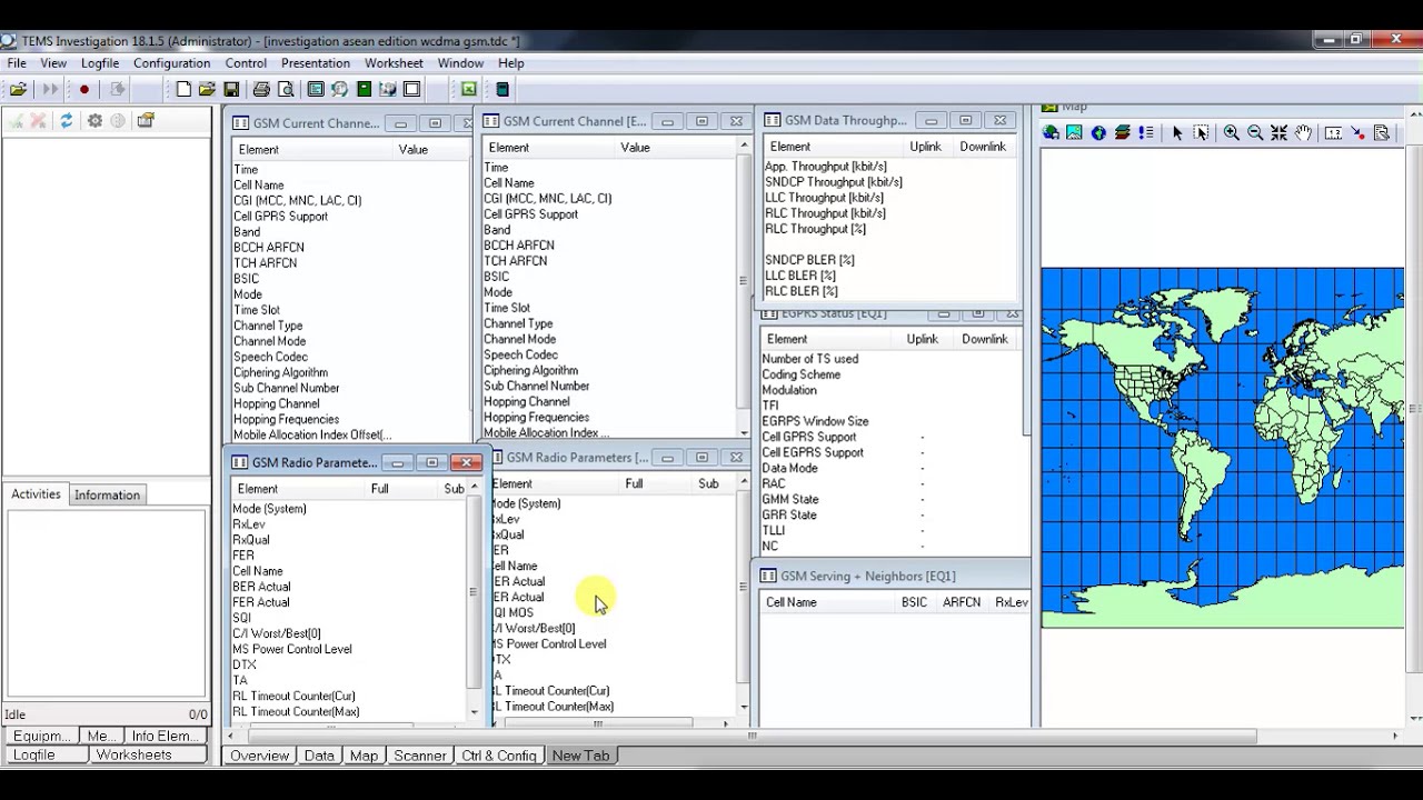 Tems Investigation Tutorial for GSM parameter - YouTube