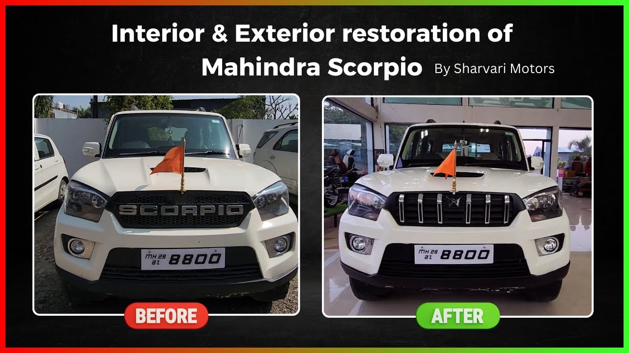 Complete Mahindra Scorpio Customization | Interior & Exterior ...