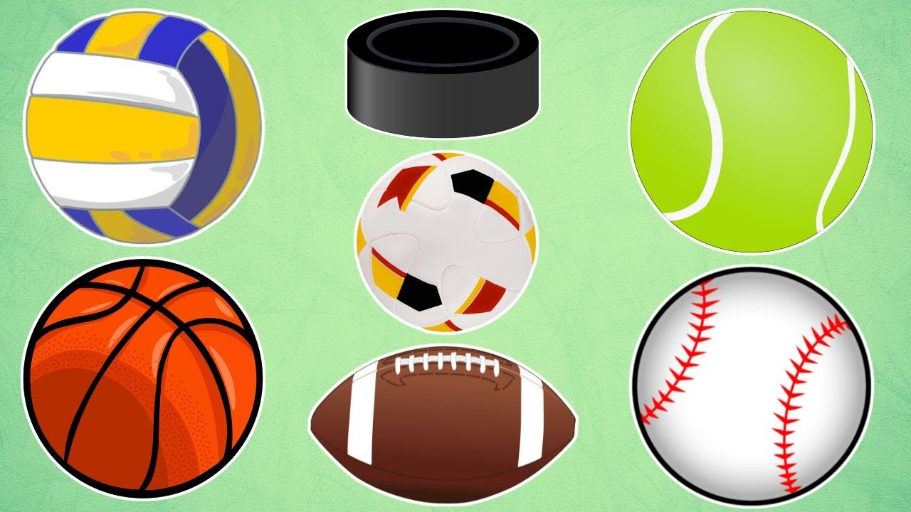 Sports Balls in English For All | Balls Vocabulary | English Balls ...