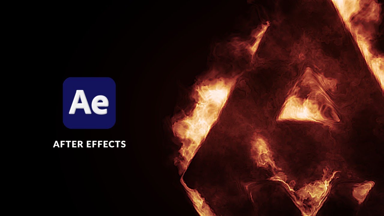 How to Create a Burning Logo in After Effects | Fire and Flame Effect ...