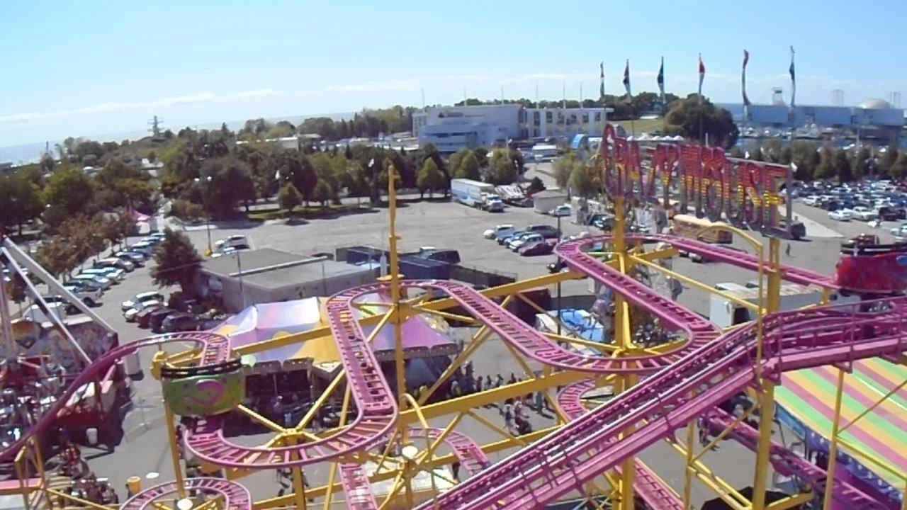 Giant Ferris wheel on-ride POV - YouTube