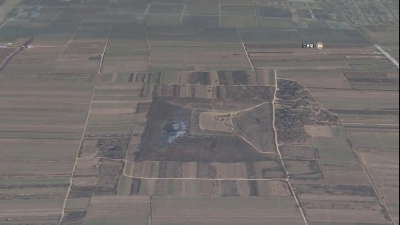 (Ancient Korean Pyramid of the Orient) 구글어스로 본 집안의 고구려 피라미드군과 서안(장안)의 ...