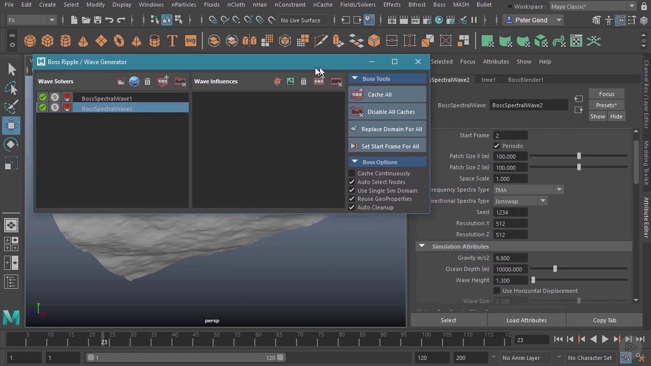 Overview of the BOSS Interface in Maya - YouTube