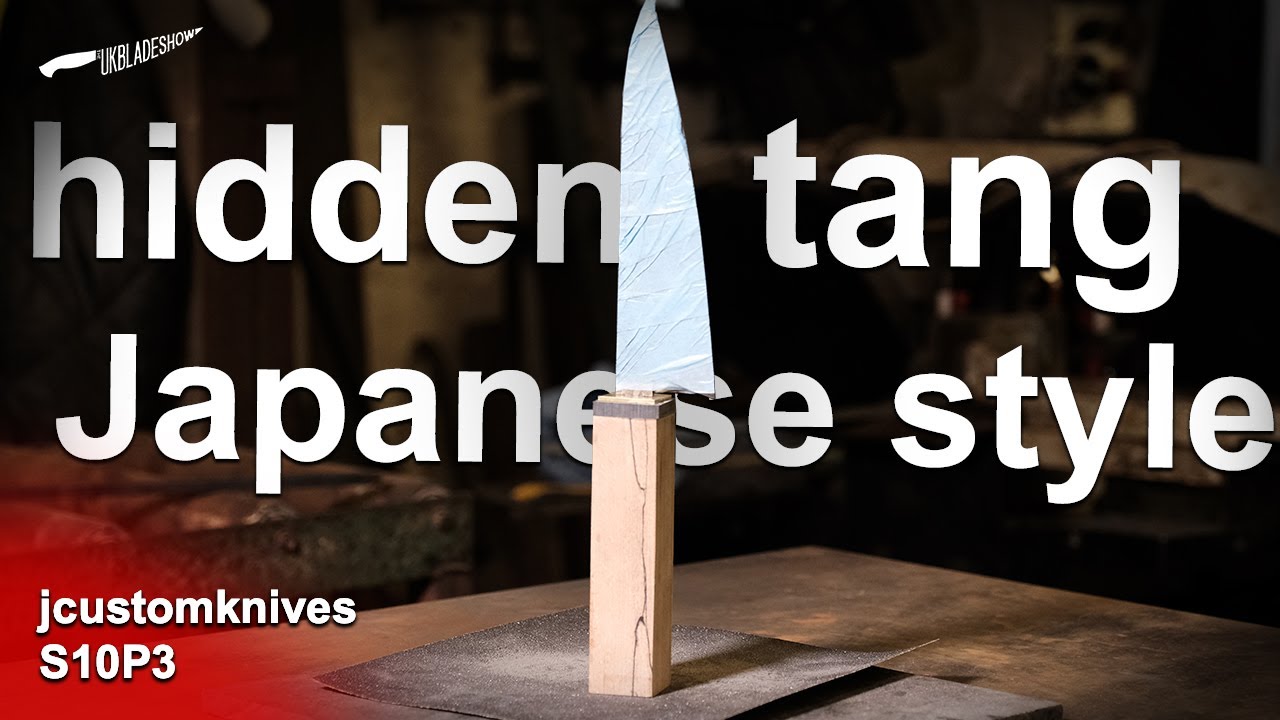 2 simple tips for BEGINNERS to make a Hidden Tang Japanese style handle ...