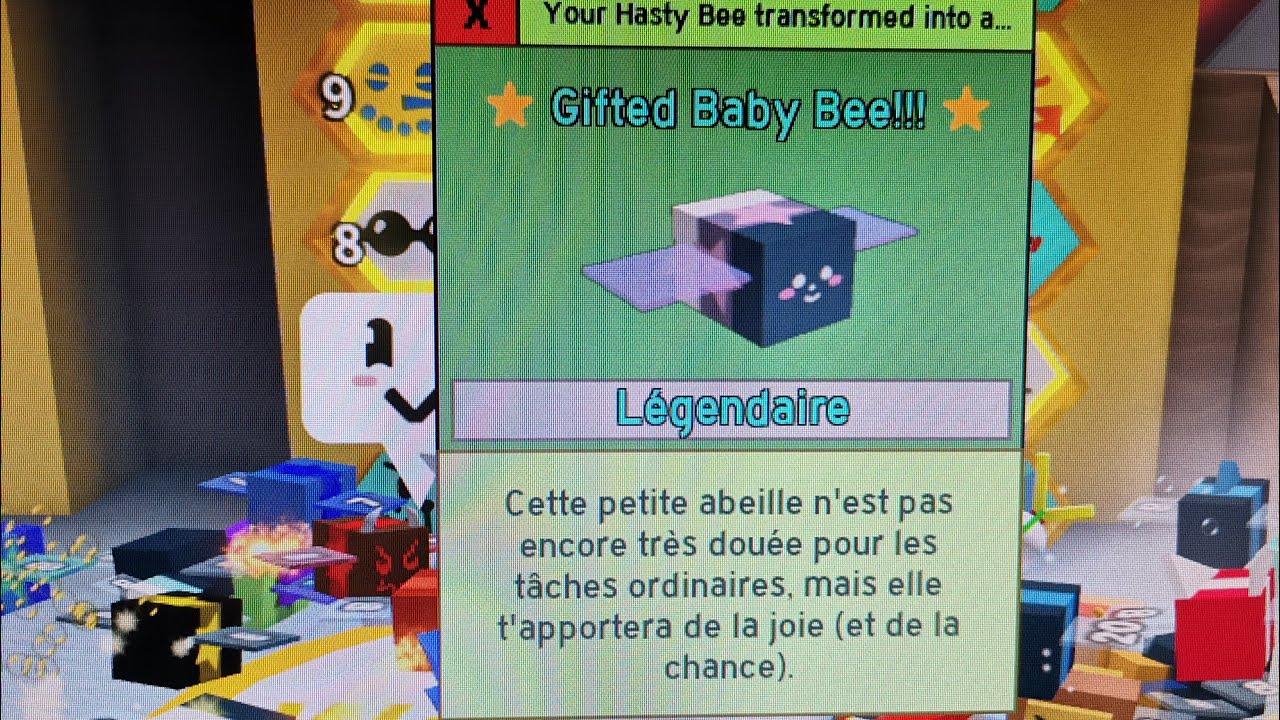 BEE SWARM - Gifted Baby Bee!!! 🐝🍯💖 Luck 💞 - YouTube