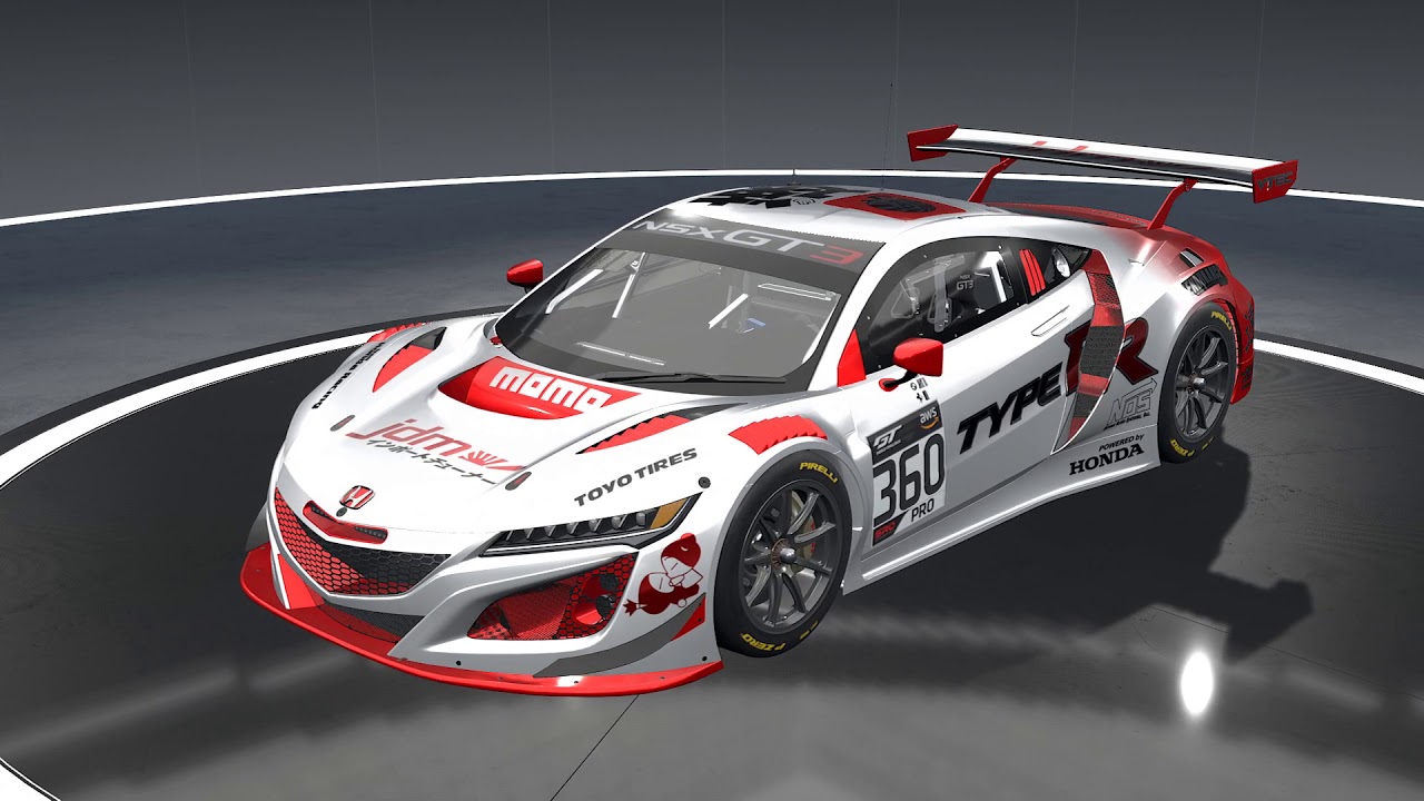 JDM Team Honda Racing livery - YouTube