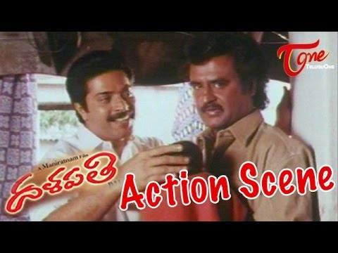 Dalapathi Movie || Rajinikanth at Bhanupriya House || Rajinikanth ...
