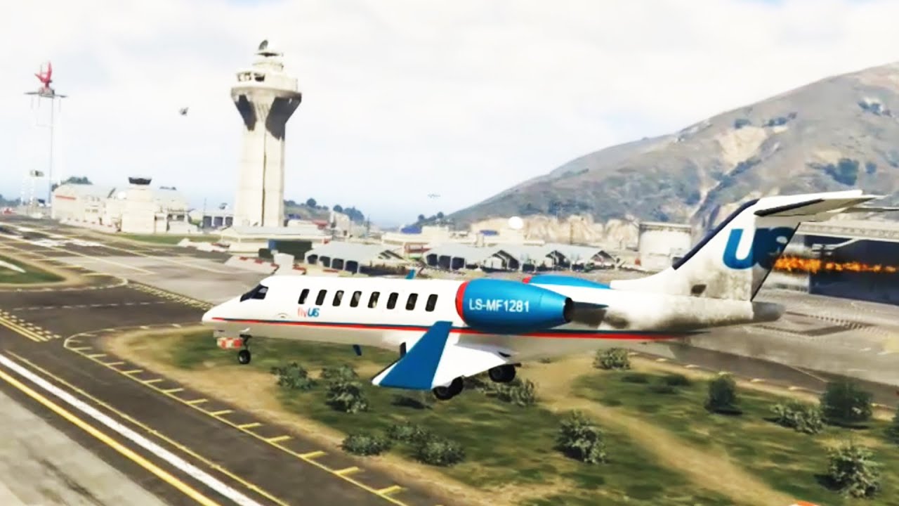 GTA 5 Best Plane Crash Compilation #4 - YouTube