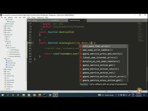17. What is Compact function in Laravel? | Laravel for the absolute beginners - YouTube
