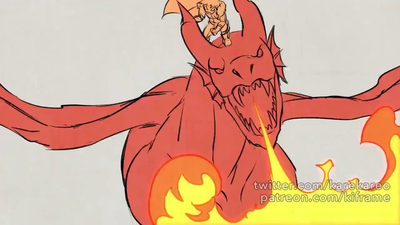 Bakugo & Kirishima AU medieval animacion - YouTube