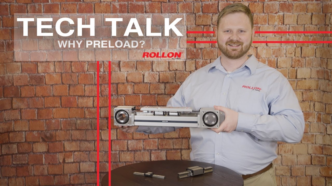 When to Preload Linear Guides and Actuators (and when not to) - YouTube