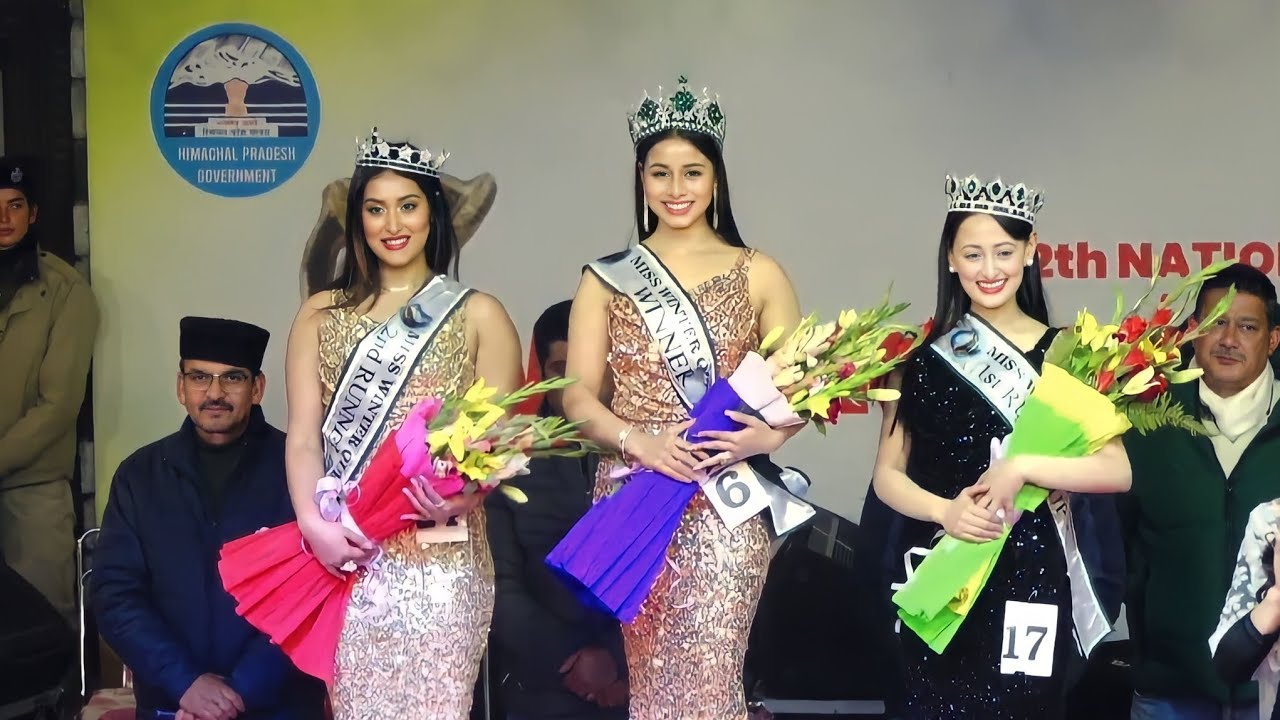 Winter Carnival Manali 2024 Winter Queen Contest Winners 👑 - YouTube