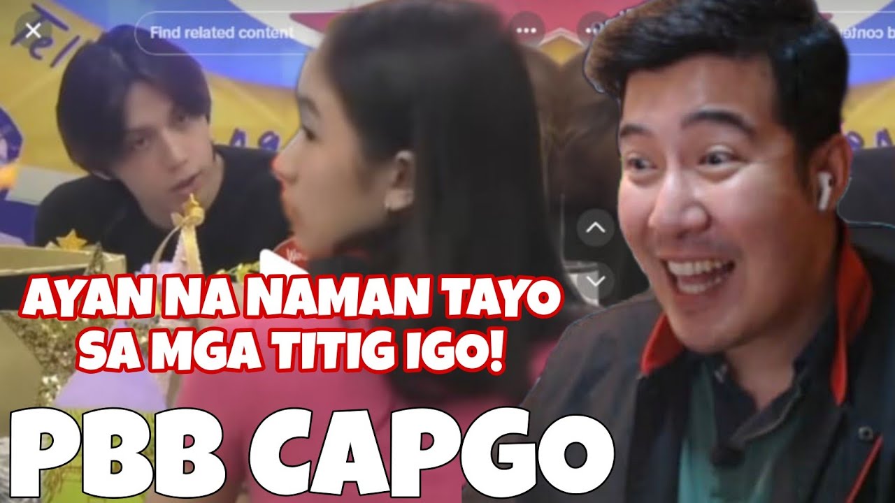 CapGo Sweet Moments | PBB Collab Caprice Cayetano Iñigo Jose | REACTION ...