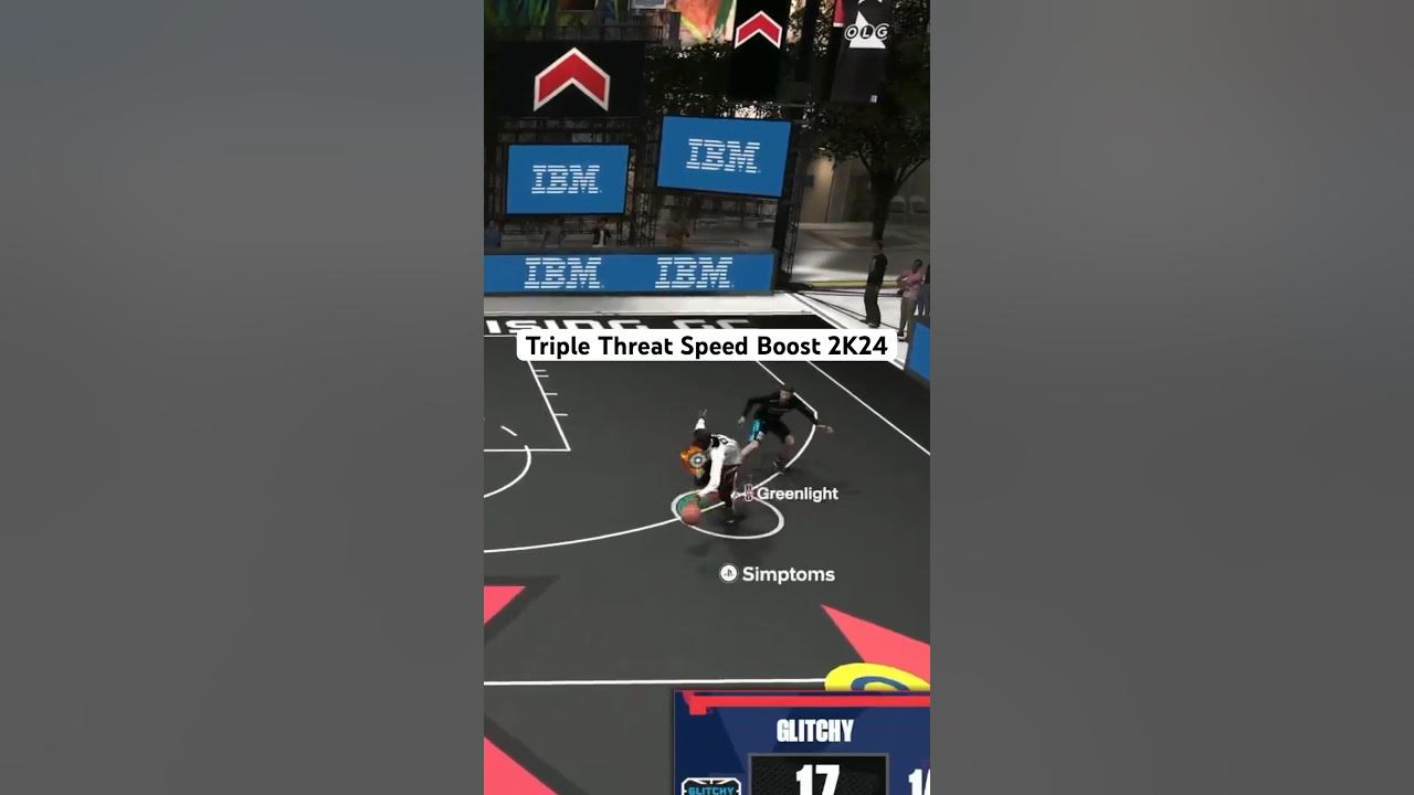 NBA 2K24 How to Speed Boost from Triple Threat: Best Shooting Tips 2K24 #nba2k24 #2k #2k24 - YouTube