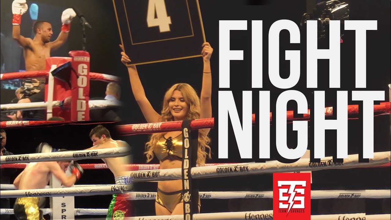 Golden Boy Boxing Fight Night Video with Team Savages | Knockouts ...