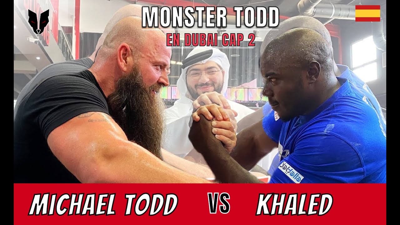 ArmWrestling The Monster Michael Todd vs Khaled / Análisis lucha de ...